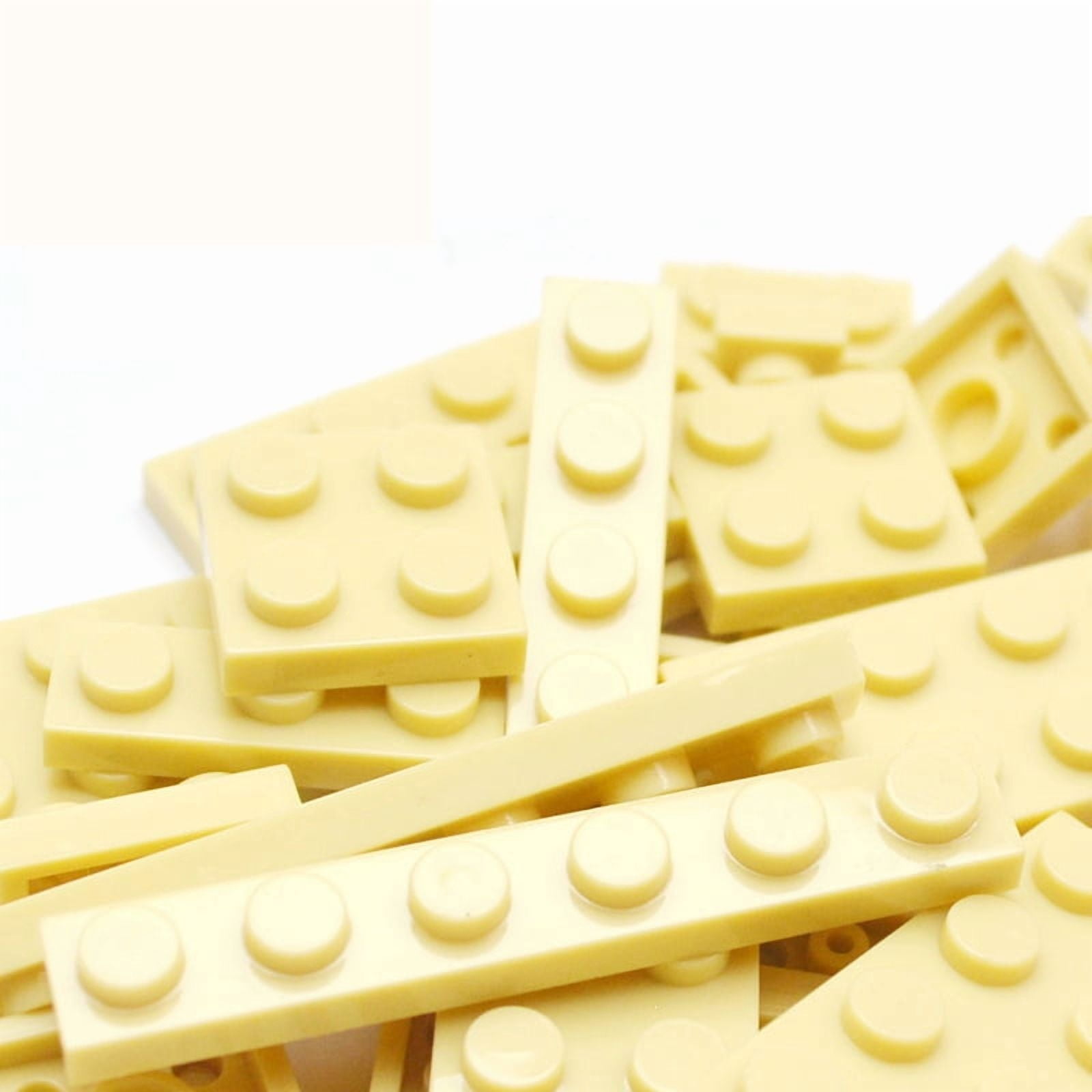 100PCS 12 Shapes Building Blocks Thin Dot Figures Bricks Colorful ...