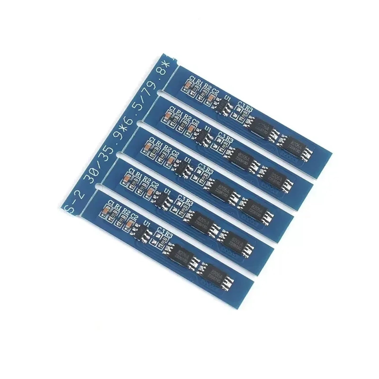 100PCS 2S 3A Li-ion Lithium Battery 7.4v 8.4V 18650 Charger Protection Board Bms Pcm For Li-ion ...
