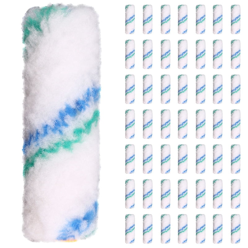 100PCS 4inch 100mm Profesional Wall Paint Roller Set Mini Roller Paint ...