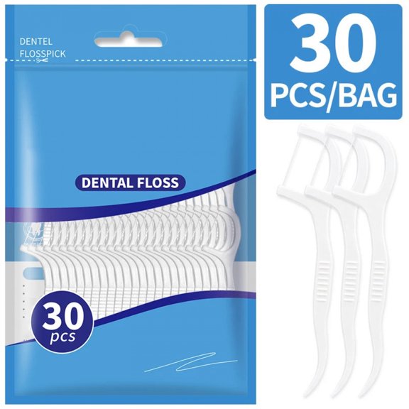 Reach Ultraclean Mint Dental Floss 30YD 6 Pack for Effective Plaque ...