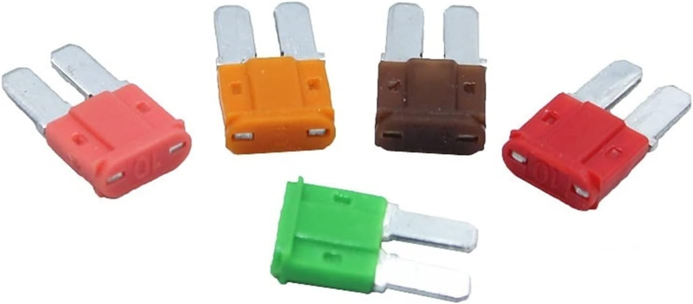 100PCS 5A 7.5A 10A 20A 25A 30A AMP Micro 2 Long Leg Fuse 9mmx15.5mm ...