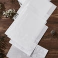 100PCS 5x7 Card Vellum Envelope Wrap, White Butterfly Pre Folded ...