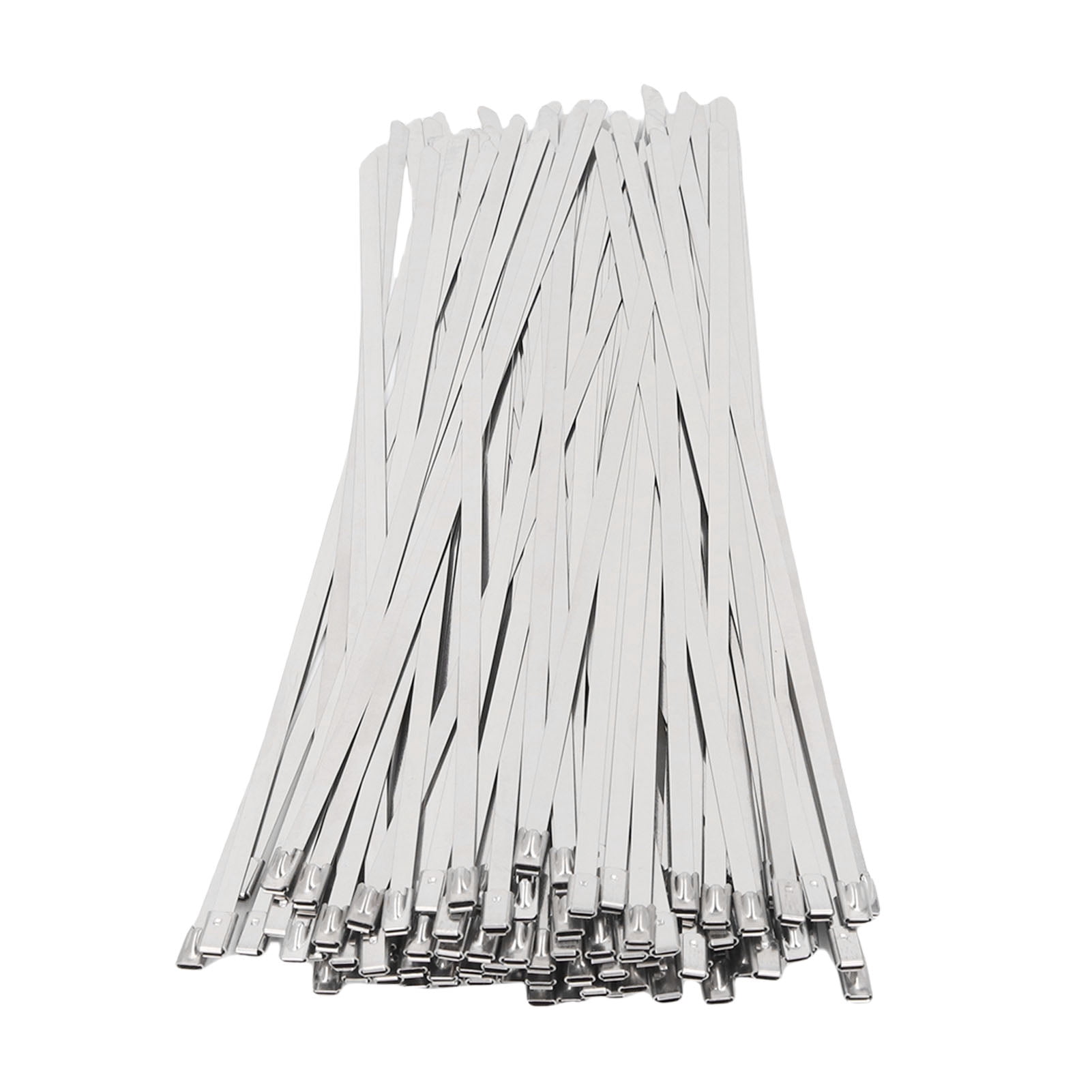 100PCS 9.84 inches / 250 mm Heavy Duty 304 Stainless Steel Metal Cable ...