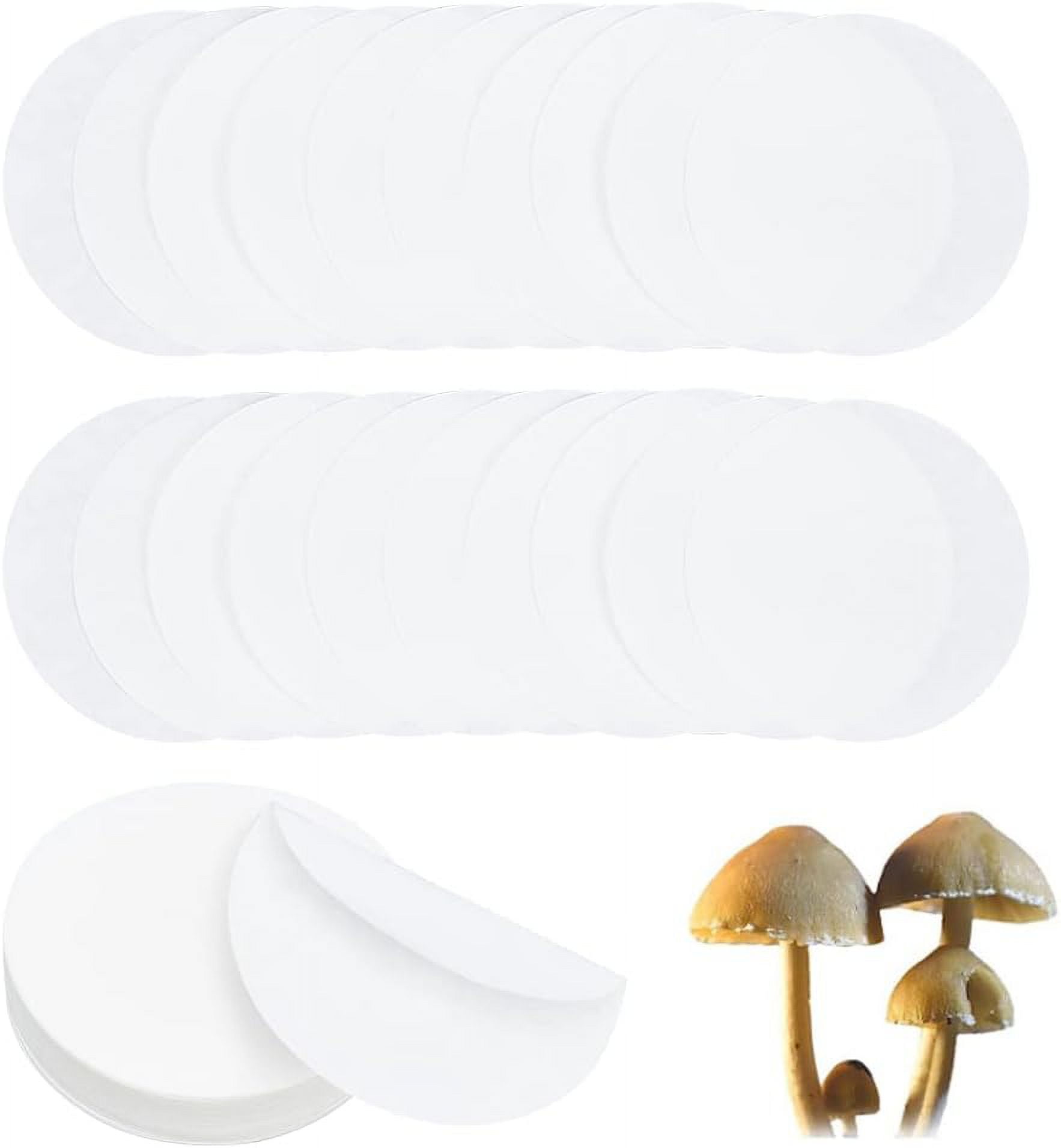 100PCS 90 mm Qualitative Filter Discs Cellulose Filter Paper Circular ...