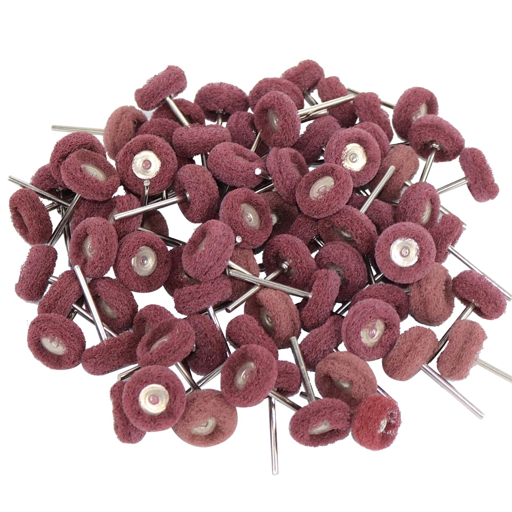 100PCS Abrasive Buffing Polishing Wheel Set for Rotary Tools,Removal of ...