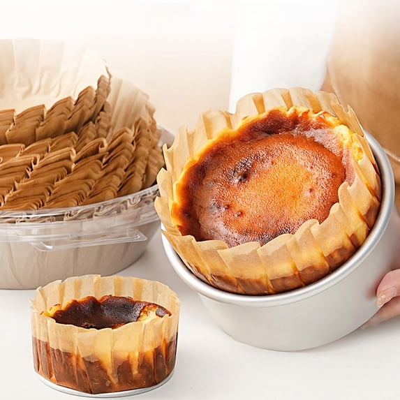 100PCS Air Fryer Liners Disposable, 8 Inch Round Parchment Paper Liner ...