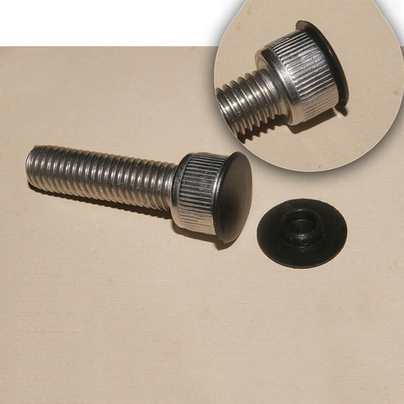 100PCS Black Hex Socket Allen Bolt Screw Nut Hexagon Head Cover Cap ...