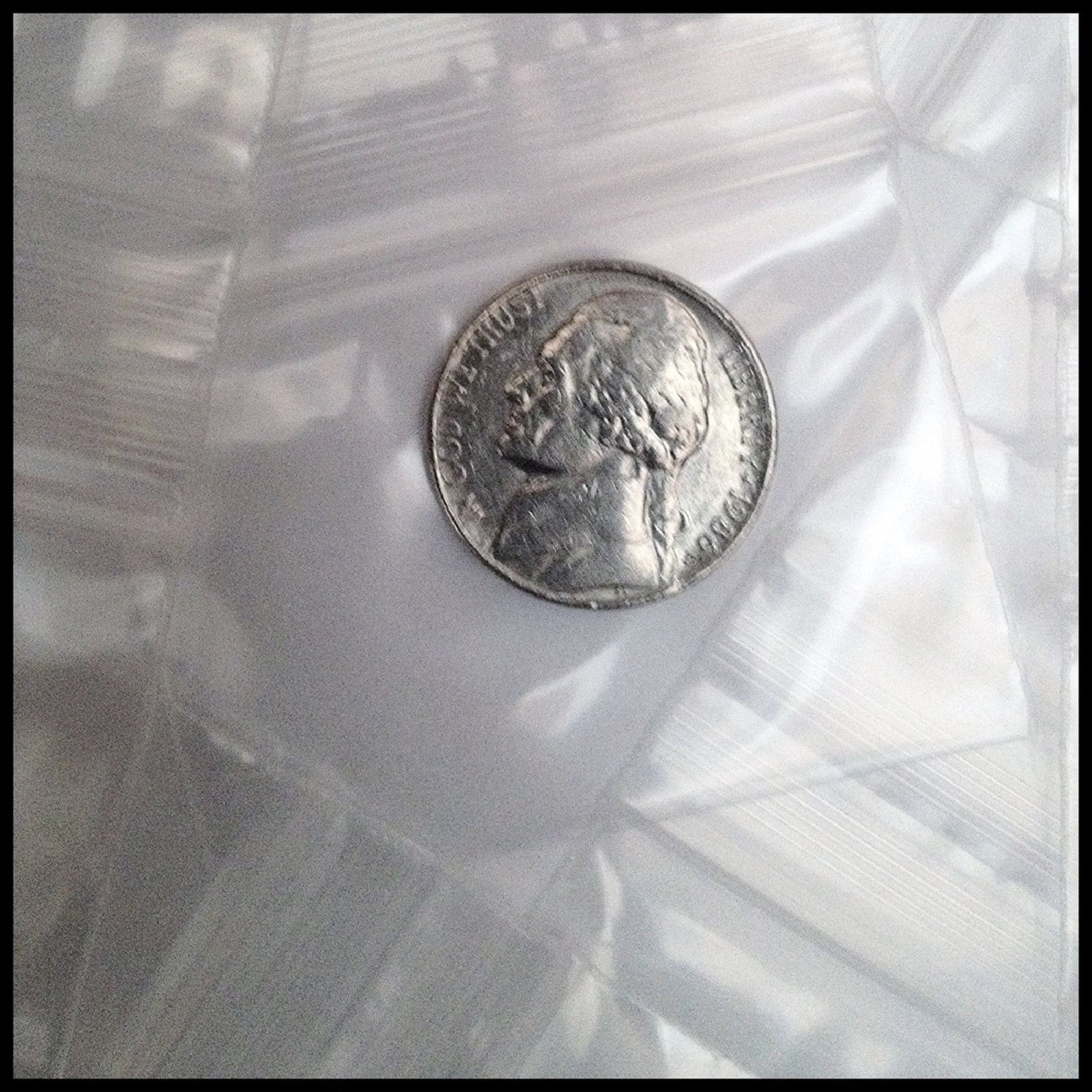 100PCS Clear Resealable Plastic Bags,Mini Poly Pouches Petite ...