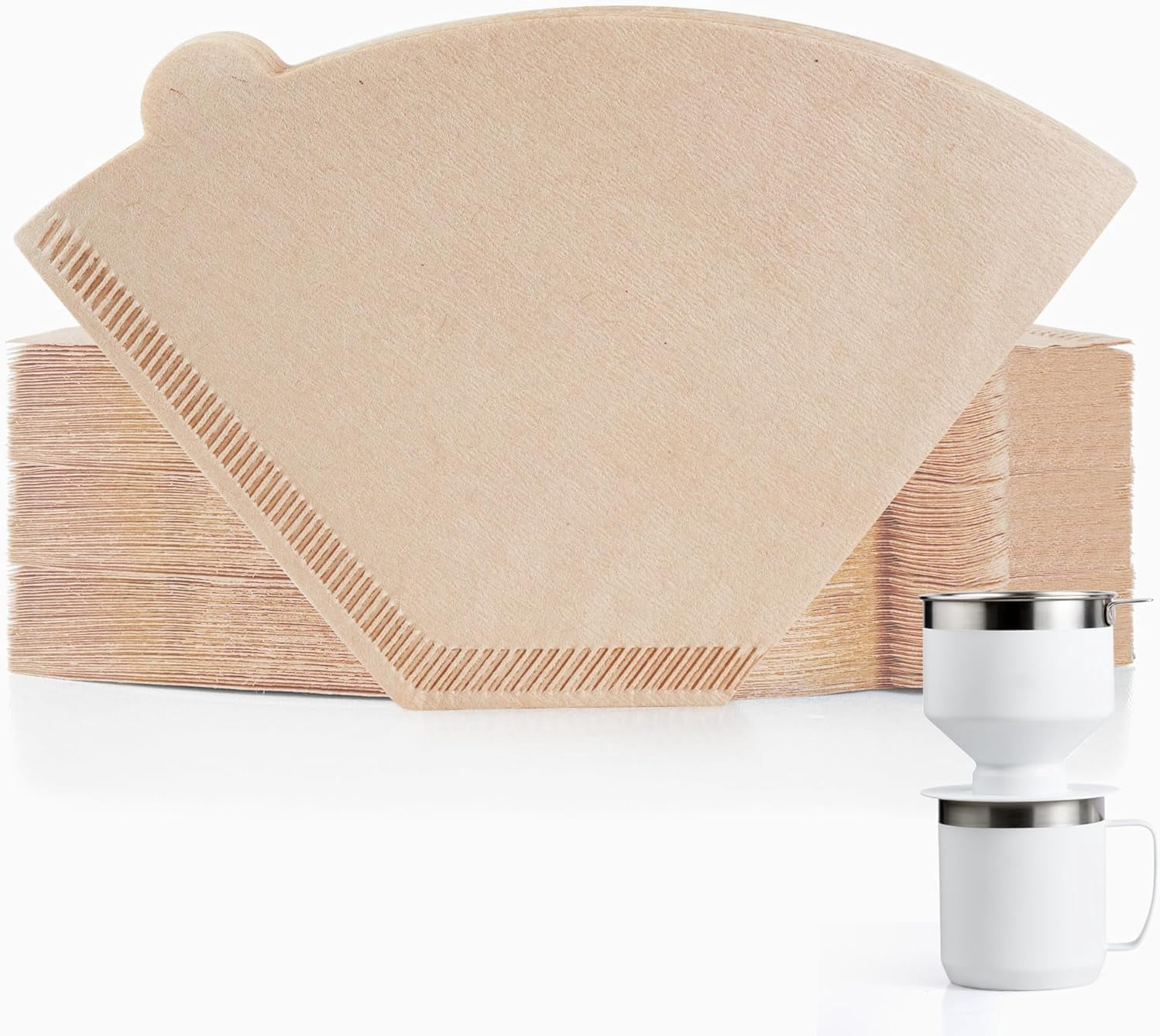 100PCS Coffee Filter Compatible with Stanley Pour Over, Disposable ...