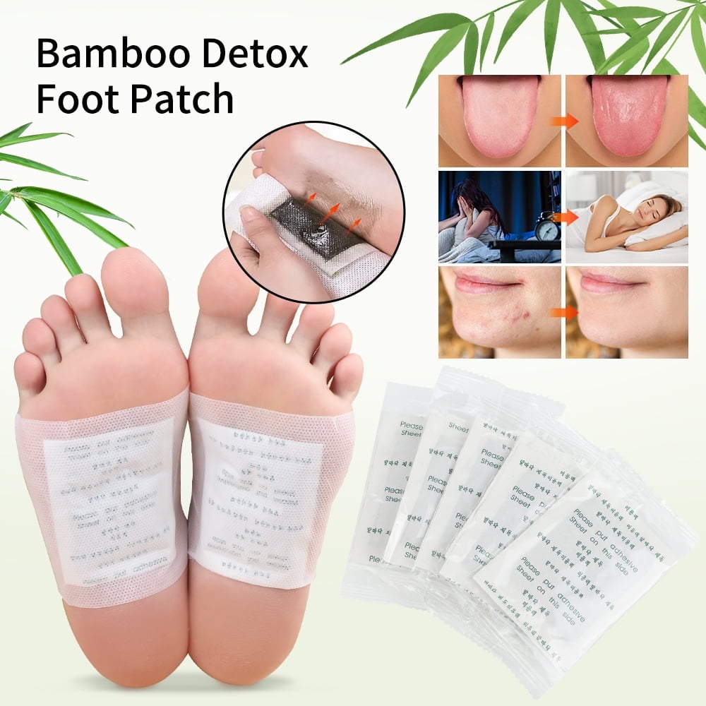 100PCS Detox Foot Pads Detox Foot Pads to Remove Toxins Original Deep Cleansing Foot Pads ...