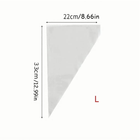 100PCS Disposable Pastry Bags, Extra Strong&Leak-Proof Piping Bags for ...