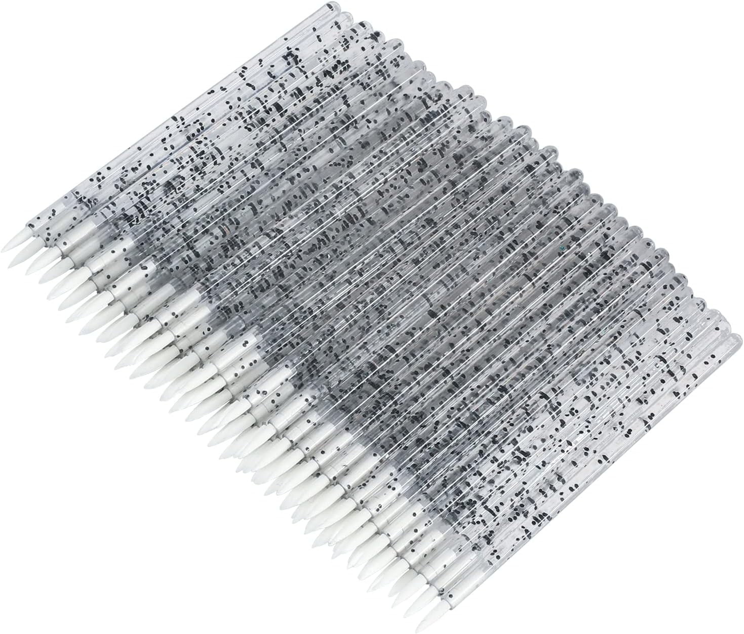 100PCS Disposable Tip Eyeliner Brushes - Tiny Gel Eyeliner Applicator ...