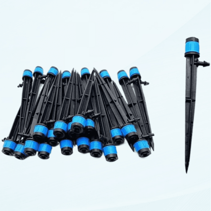 100PCS Drip Emitters Sprayer With Adjustable Vortex Fan Sprayer For 1/4 ...