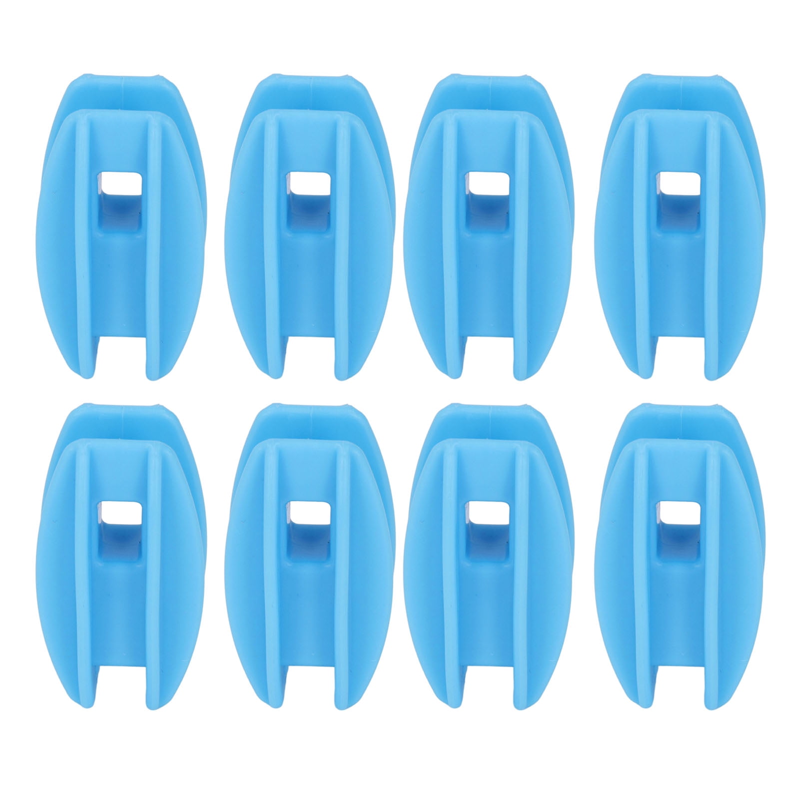 100PCS Electric Fence Insulator Weather ABS Square Tube Post Insulator ...