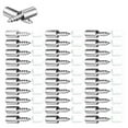 100PCS Fixed Support Self-Tapping -Screw, Wardrobe Cabinet Glass ...