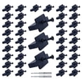 100PCS Hidden Fasteners Deck Fastener Clip Universal Nylon Clips ...