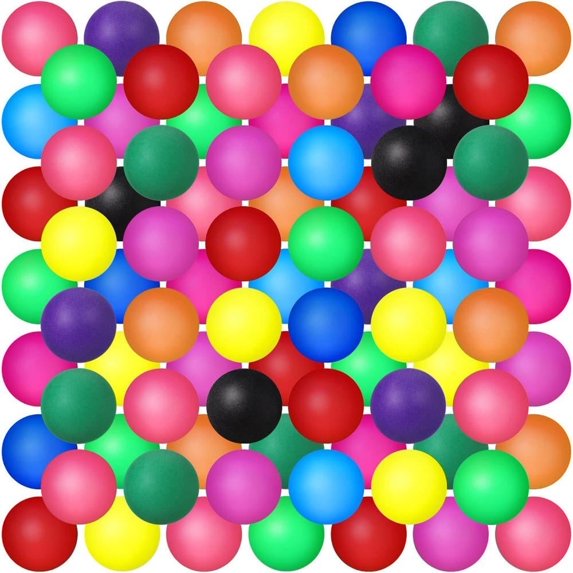 100PCS High Elasticity Table Tennis Balls, Perfect for DIY Gaming ...