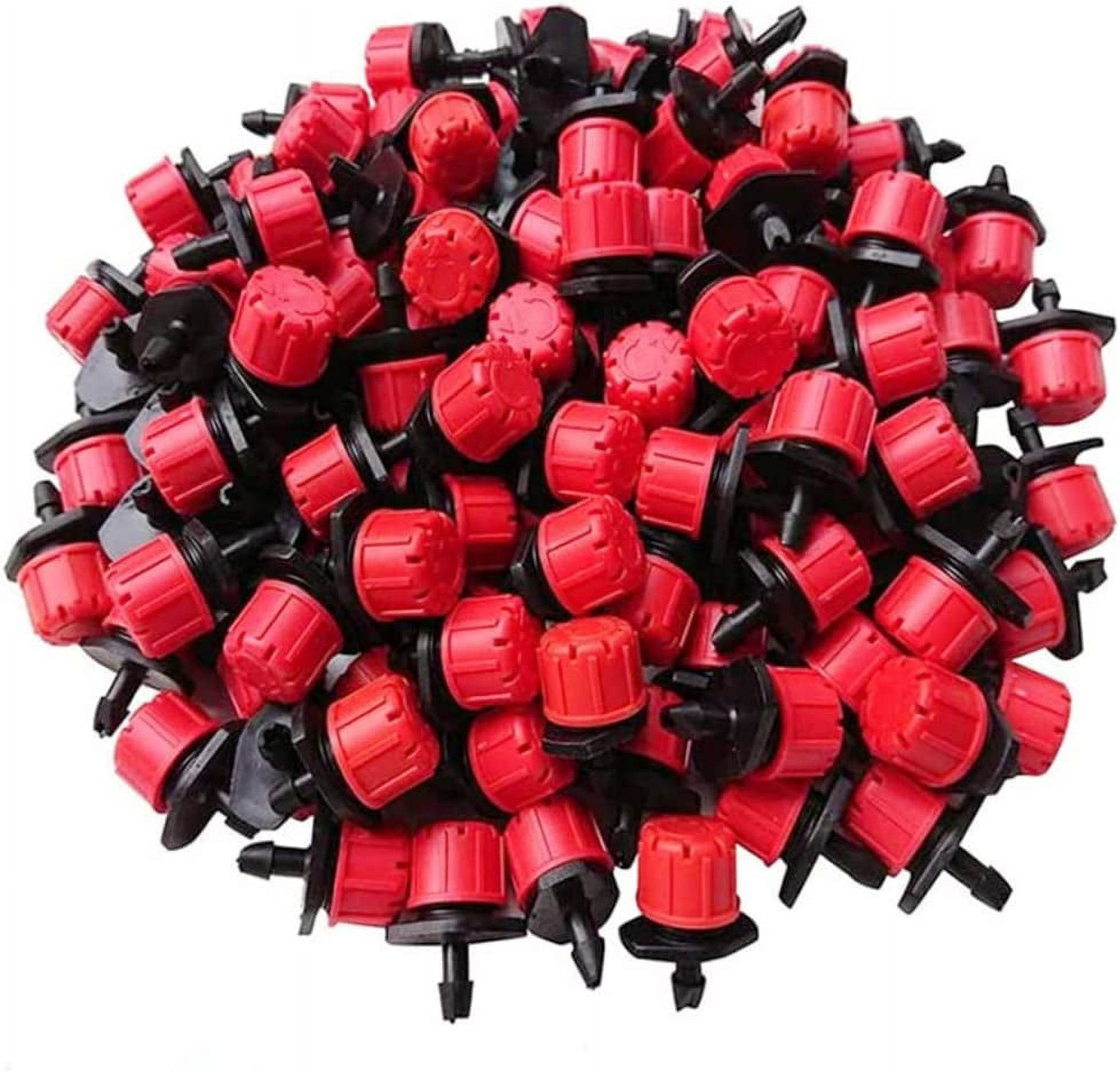 100PCS Irrigation Dripper Irrigation Emitter Drippers Adjustable Micro ...