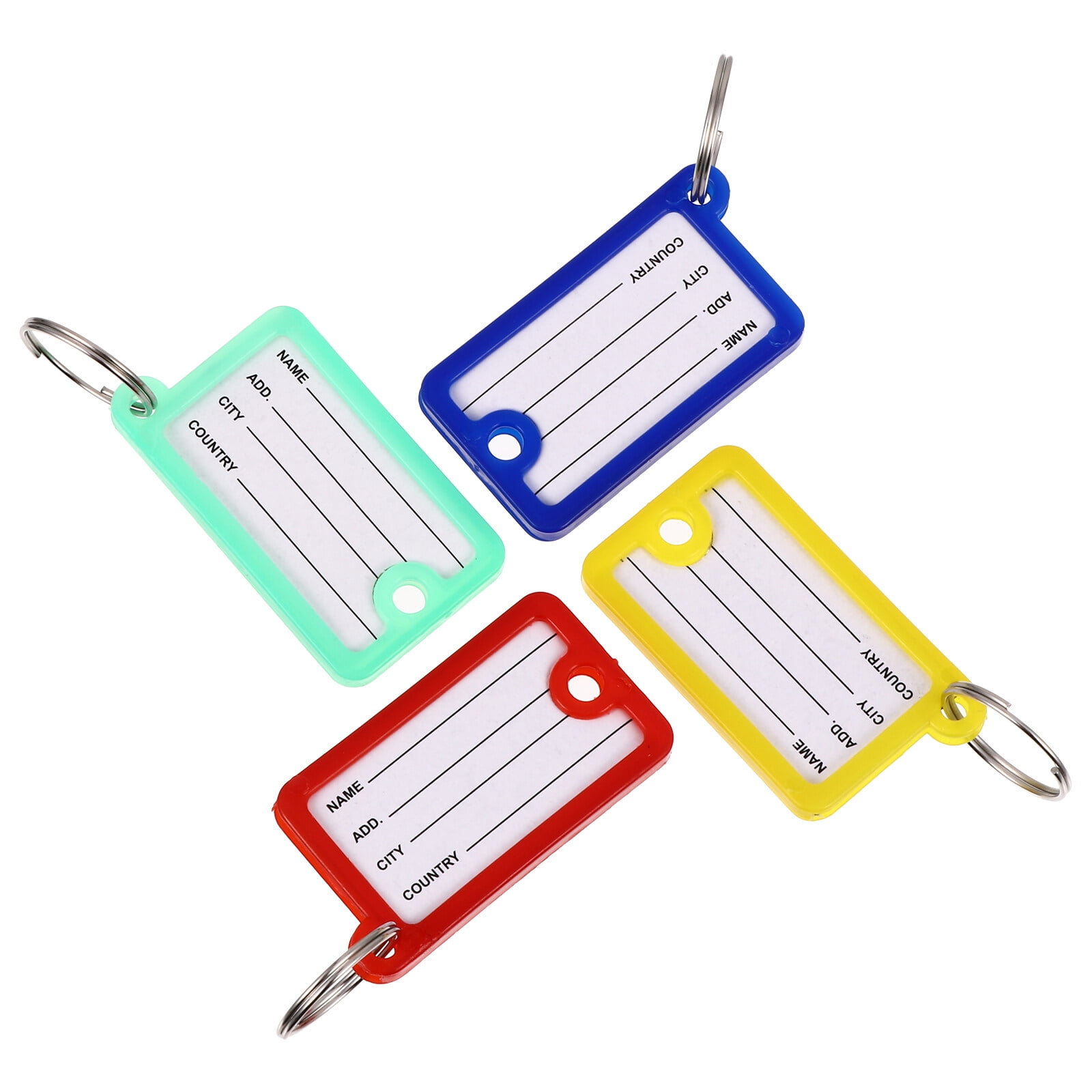 100PCS Key Labels Multi-purpose Key Label Handy Key Label Compact Key ...