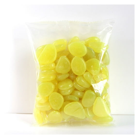 100PCS Luminous Stones, Fish Tank Rocks Glow, Glow in the Dark Pebbles ...