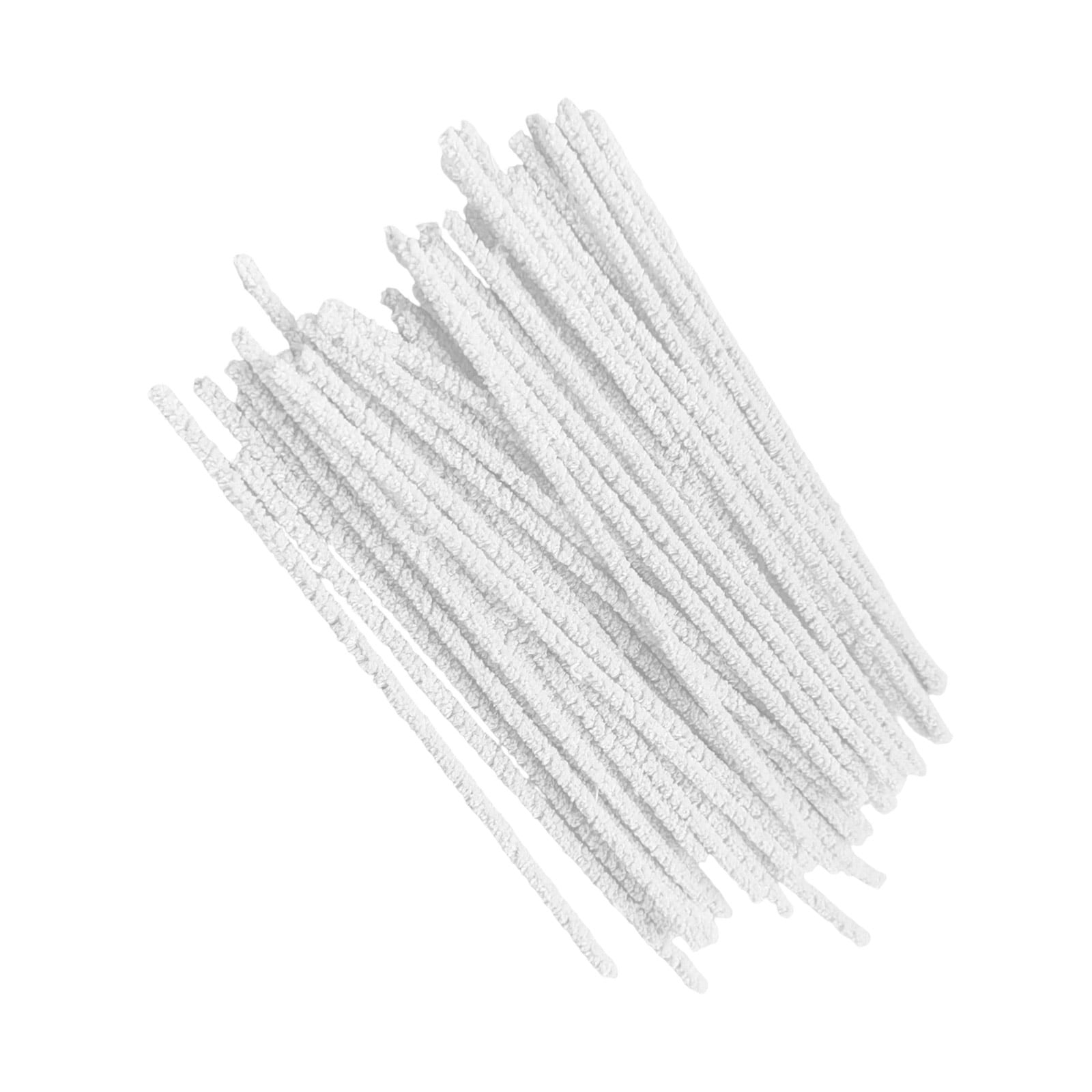 100PCS Pipe Cleaners Cotton Swabs Cleaning Cotton Rods Perfect for ...