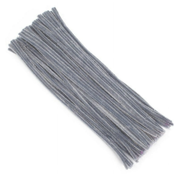 100PCS Pipe Cleaners for Craft, 30cm Crafting Pipe Cleaners, Fuzzy ...