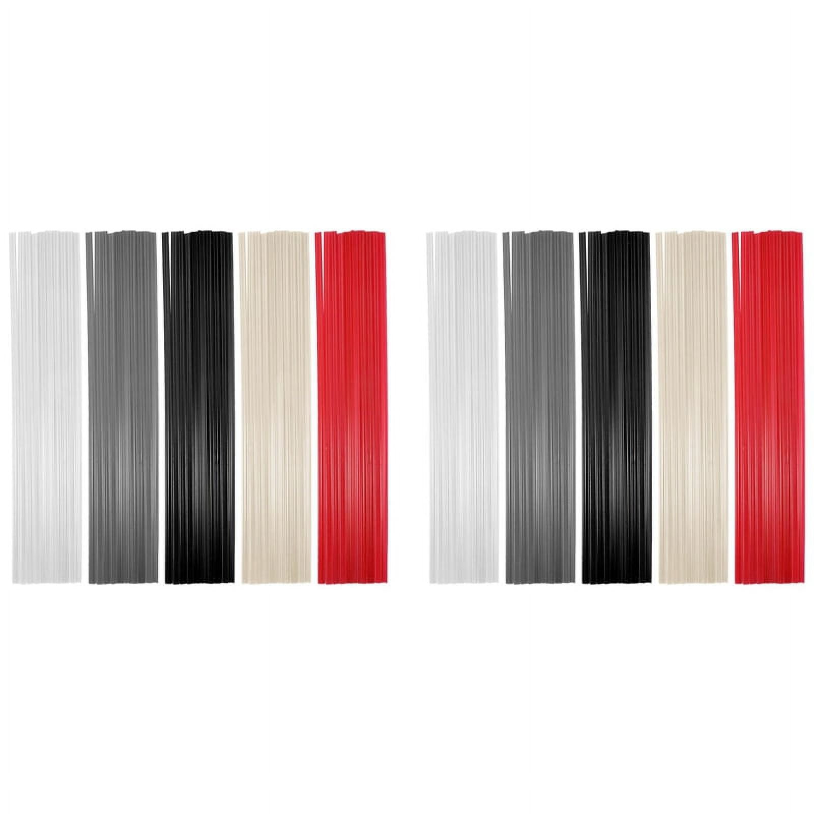 100PCS Plastic Welding Rods - PP/PVC/PE Plastic Welder Rods for Hot Air ...