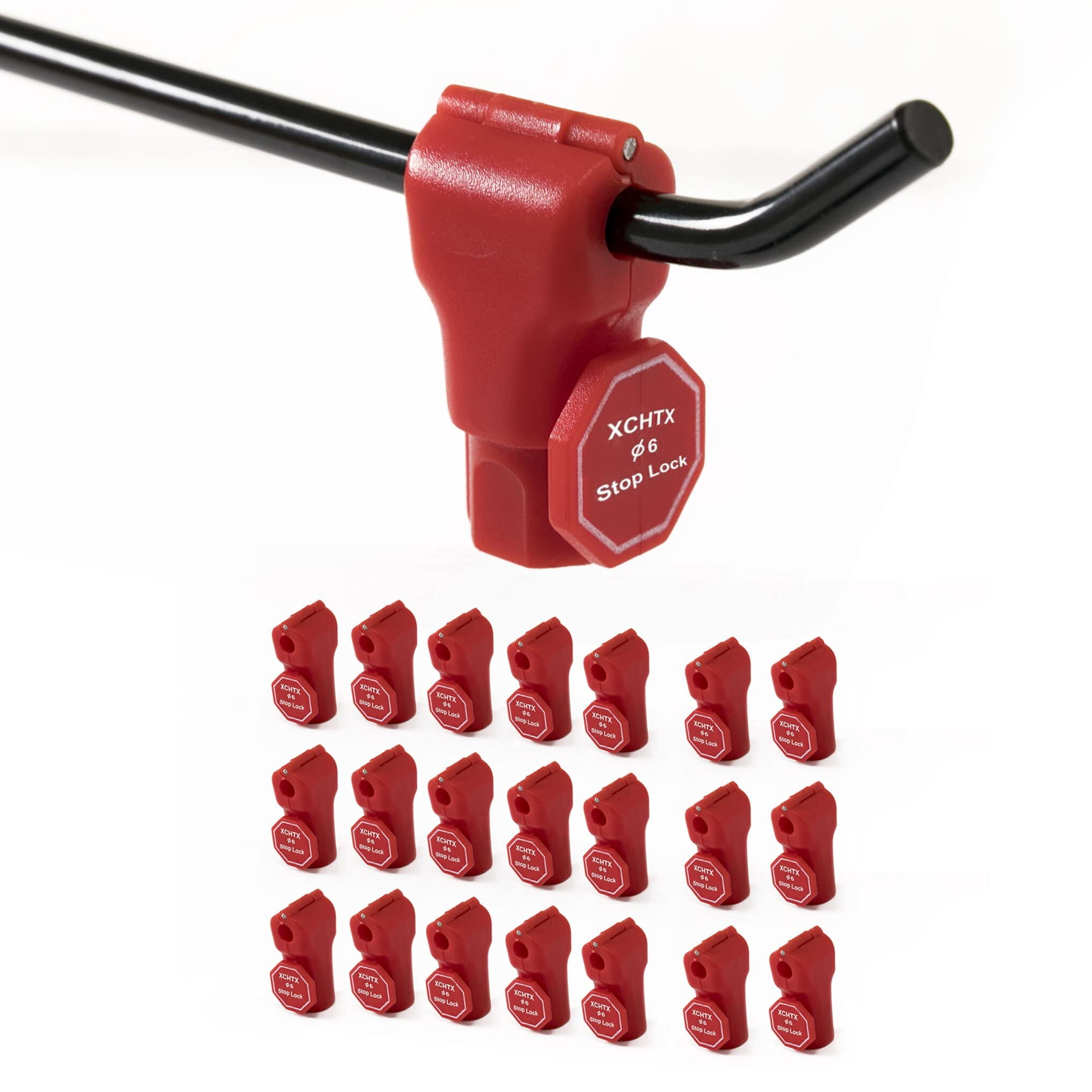 100PCS Retail Store Stop Locks,Pegboard Hook Stopper,Security Locks ...