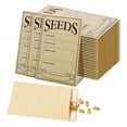 100PCS Seed Packets Envelopes, Self Sealing Kraft Paper, 8x12cm ...