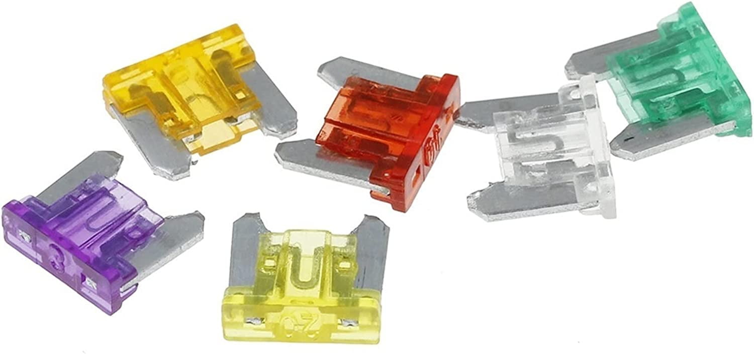 100PCS Standard Mini Micro Micro2 Auto Blade Fuse for Car 32V 1A 2A 3A ...