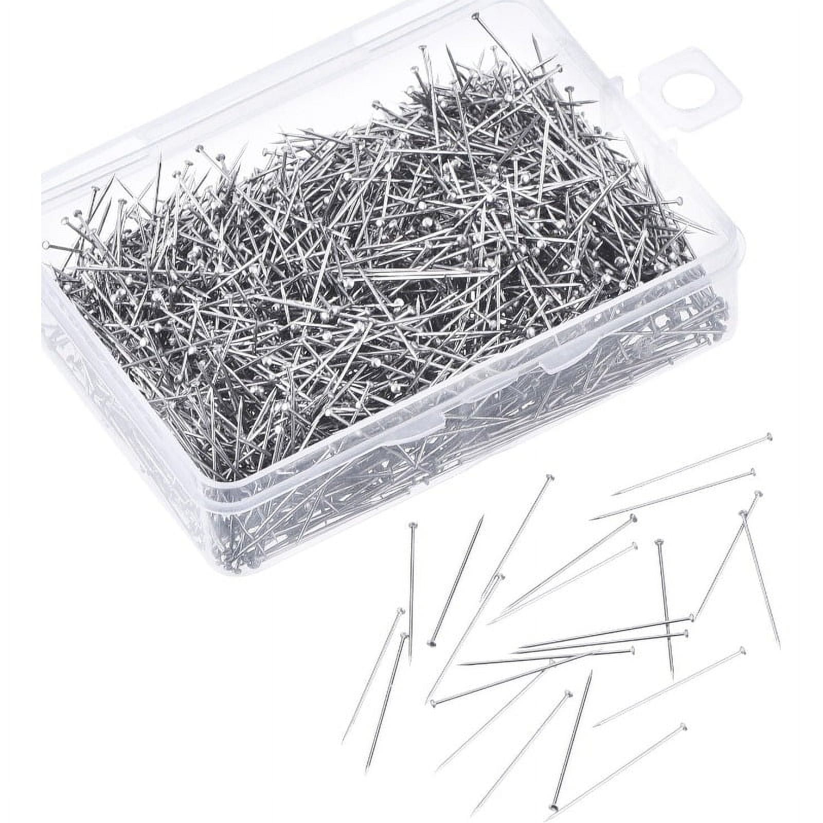 100PCS Straight Pins for Crafts, Sewing Pins Stainless Steel Pin for ...