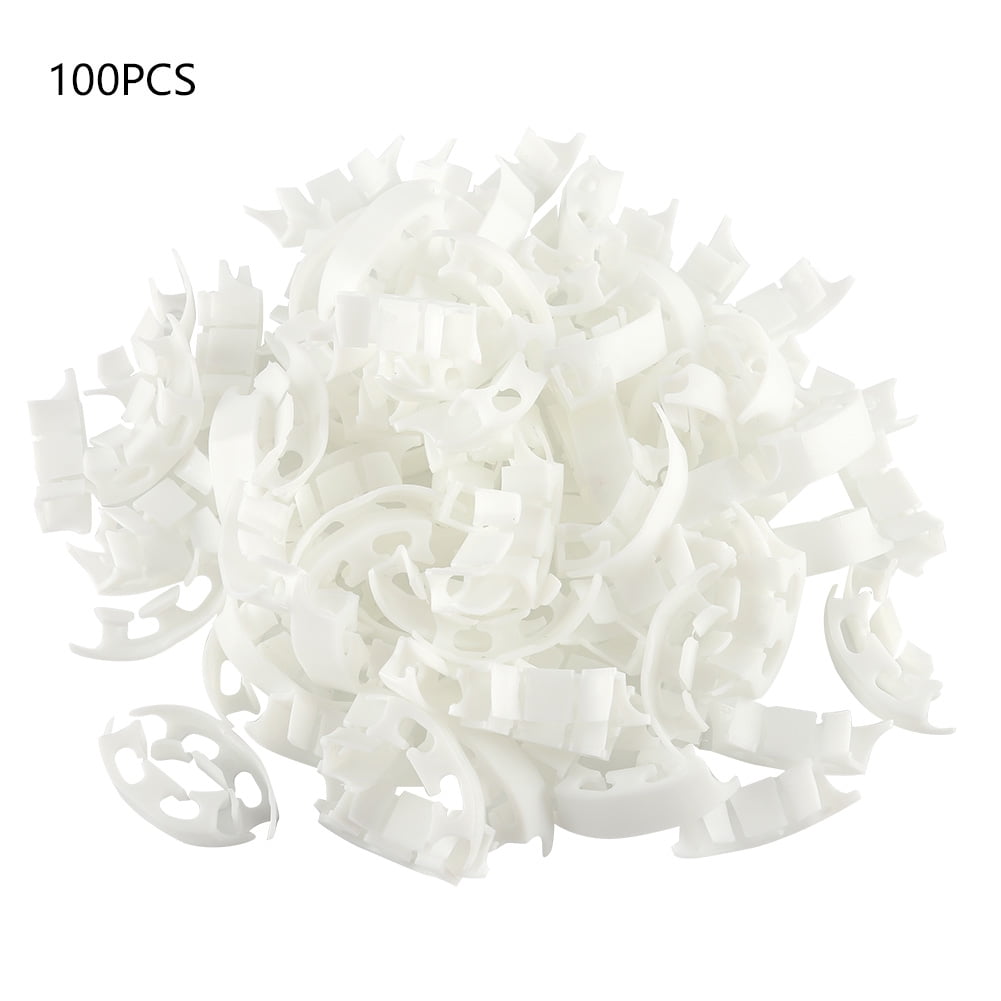 100PCS Tomato Plants Vine Seedling Clamp Reinforced Clips Fruit ...