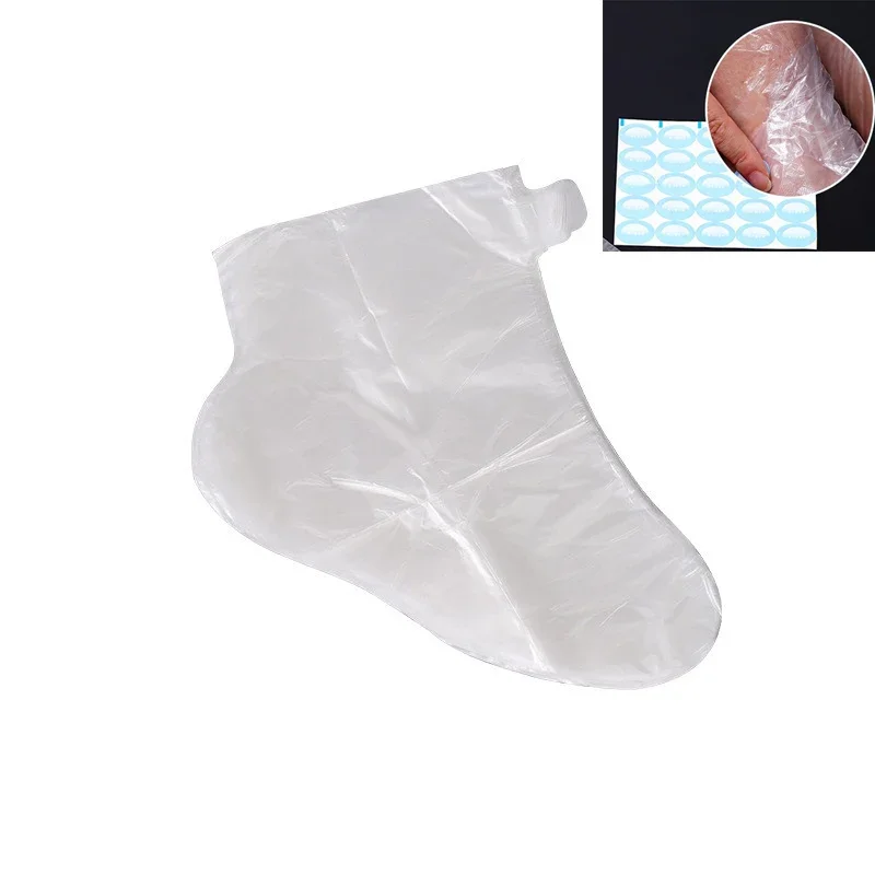 100PCS Transprent Disposable Foot Bags Detox SPA Covers Pedicure ...