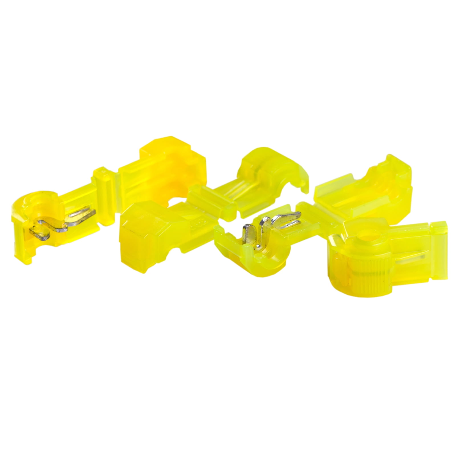 100PCs 3M 953 T-TAP Quick Wire Connector Yellow 12-10 AWG Gauge Car ...