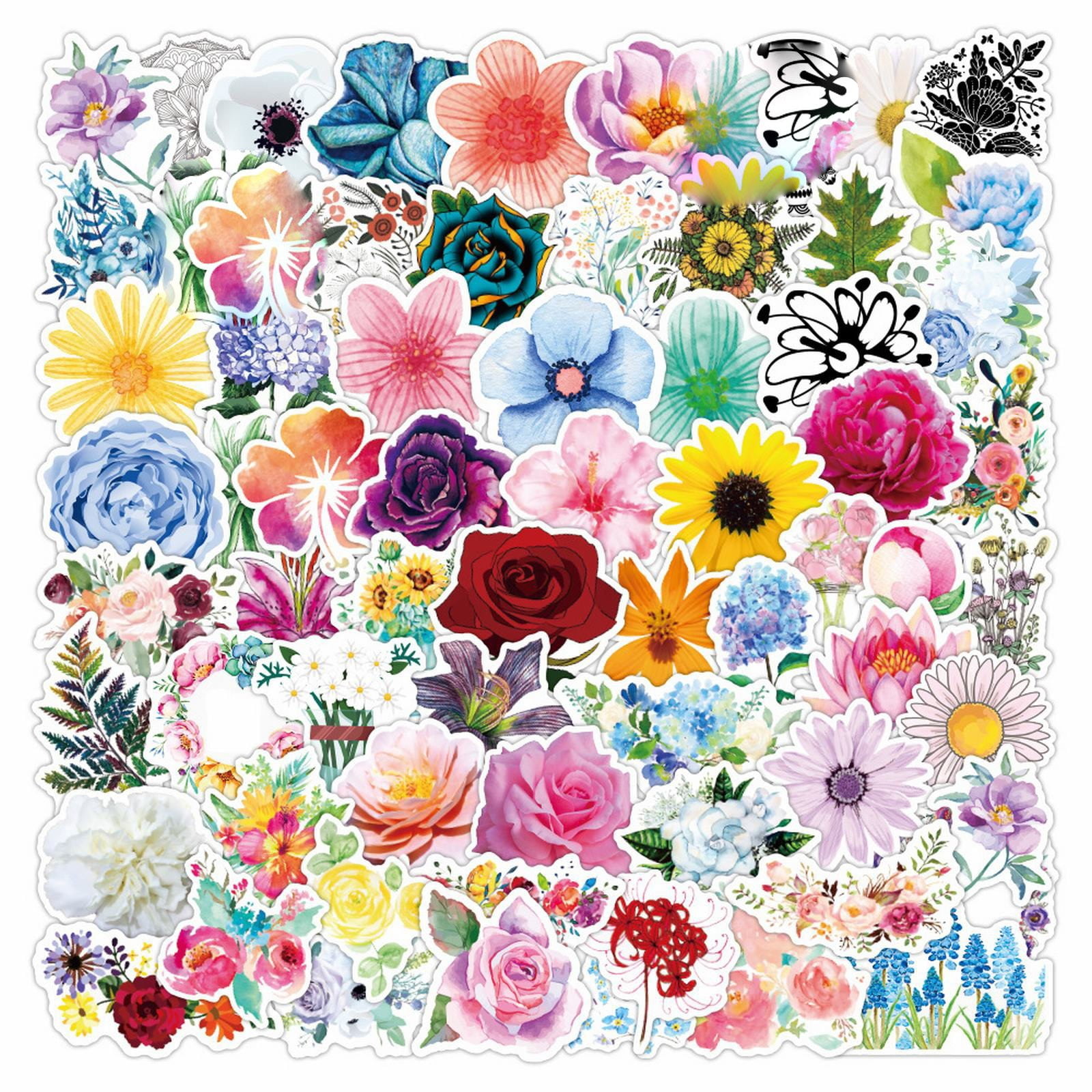 100PCs Colorful Luggage Cup Computer Desktop Stickers Waterproof ...