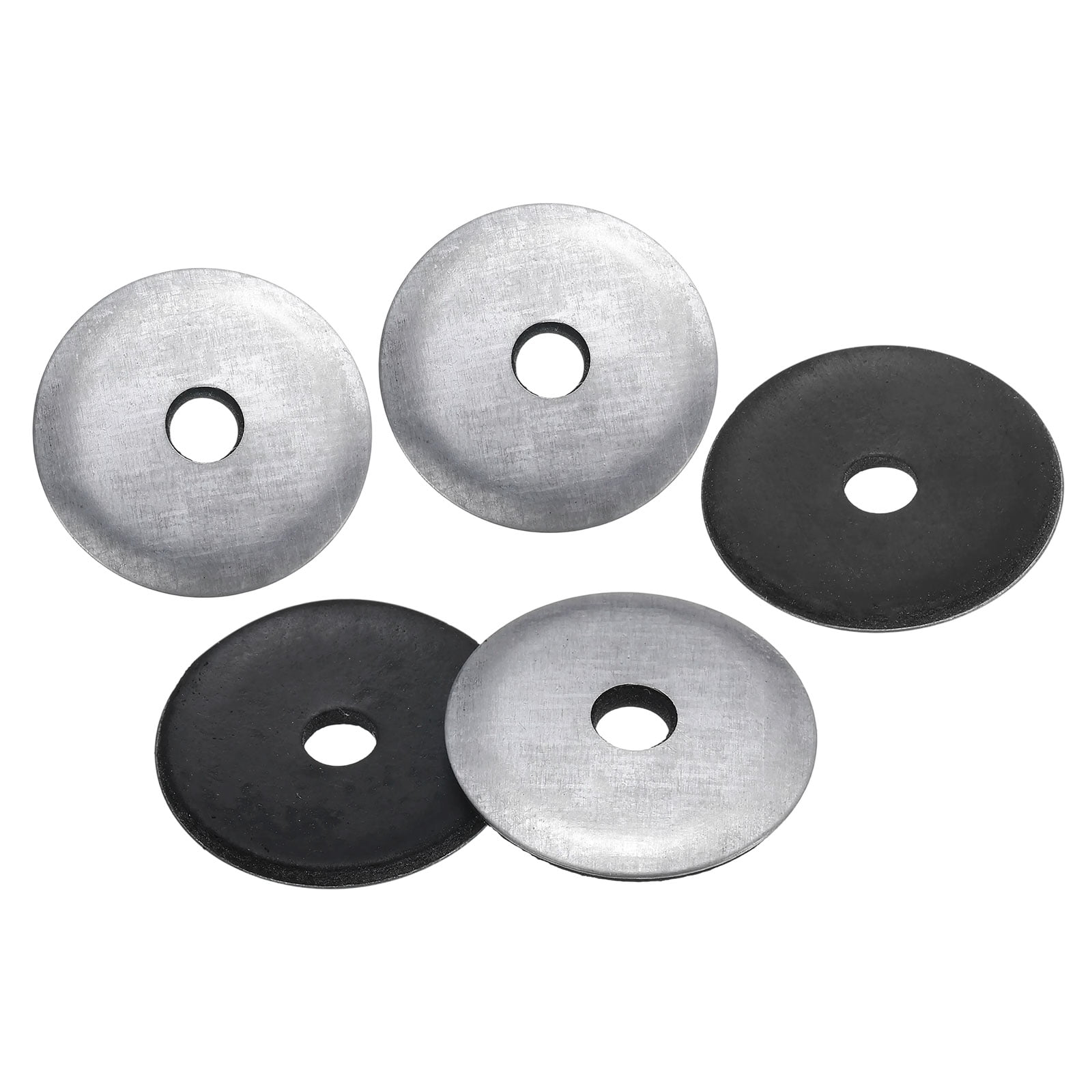 100Pack 1/4" x 1-3/16" Sealing Washers, 304 Stainless Steel Zinc-Plated ...