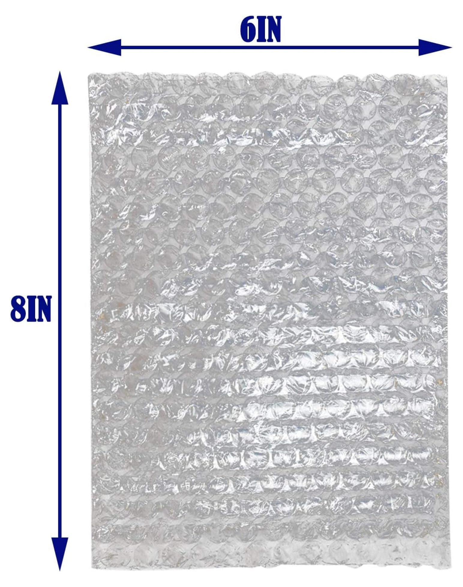 100Pack 6x8 Inch Bubble Out Bags Bubble Pouches Wrap Cushioning ...