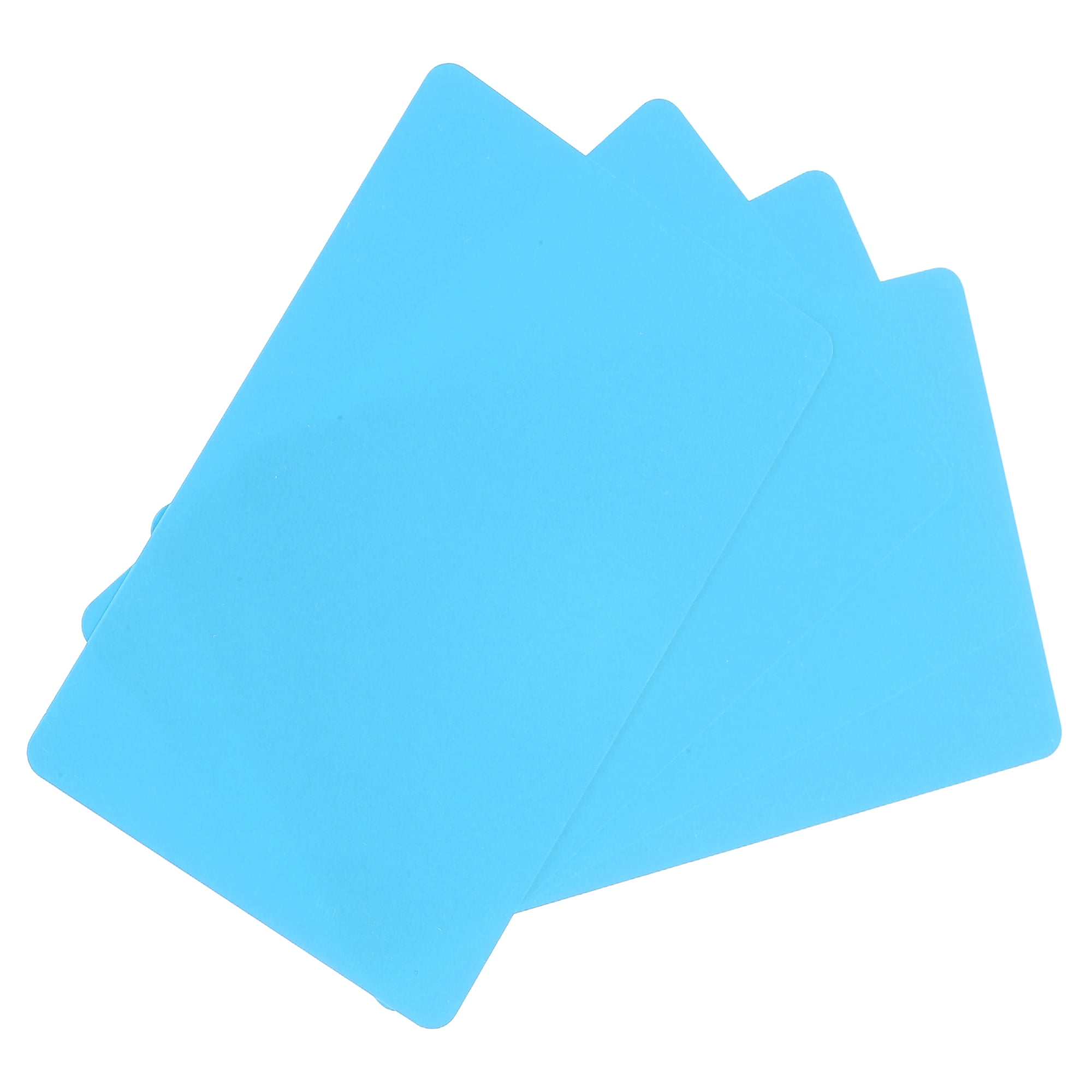 100 Pack Blank PVC Cards 20mil - Business Office Supplies - Walmart ...