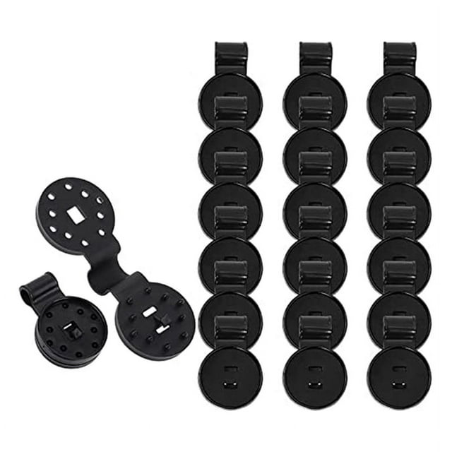 100Pc Shade Cloth Heavy Duty Lock Grip,Removable and Reusable Shade ...