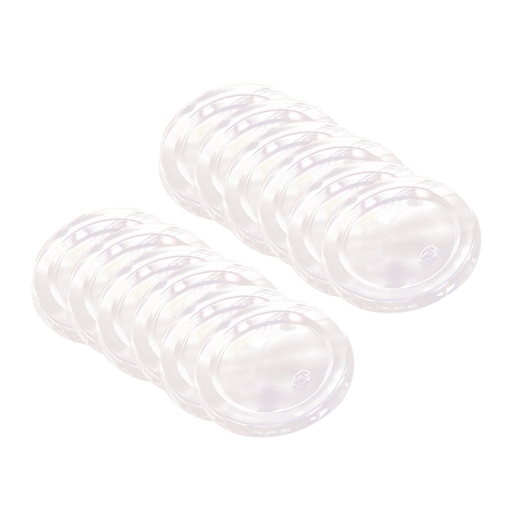 100Pcs 150ml Disposable Plastic Portion Cups Lids Clear Portion ...