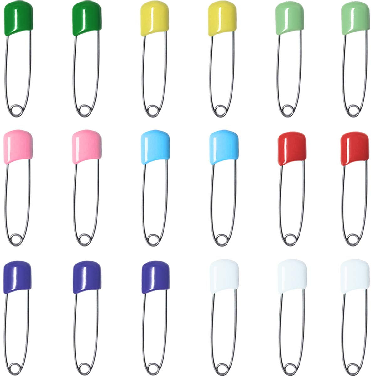100Pcs 21mm/0.8 Inch Small Metal Gourd Safety Pins Bulb Pin for ...