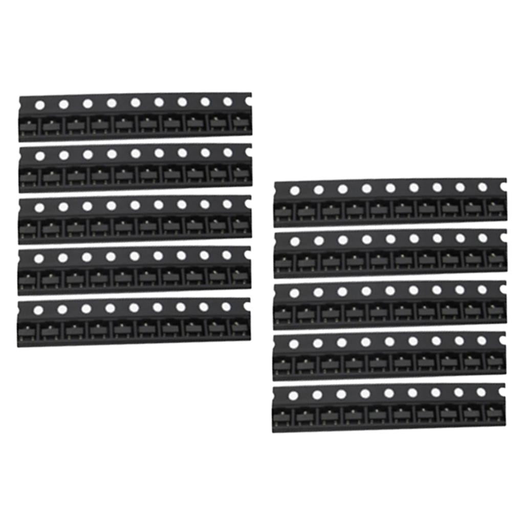 100Pcs 2N3904 SOT-23 S8050 SMD NPN Transistor MMBT3904(1AM) - Walmart.com
