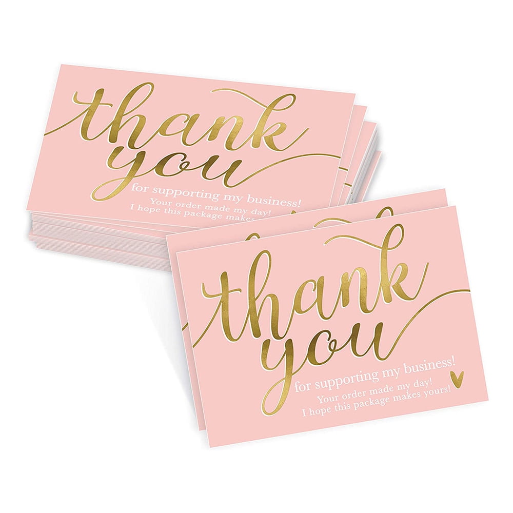 Custom Thank Card