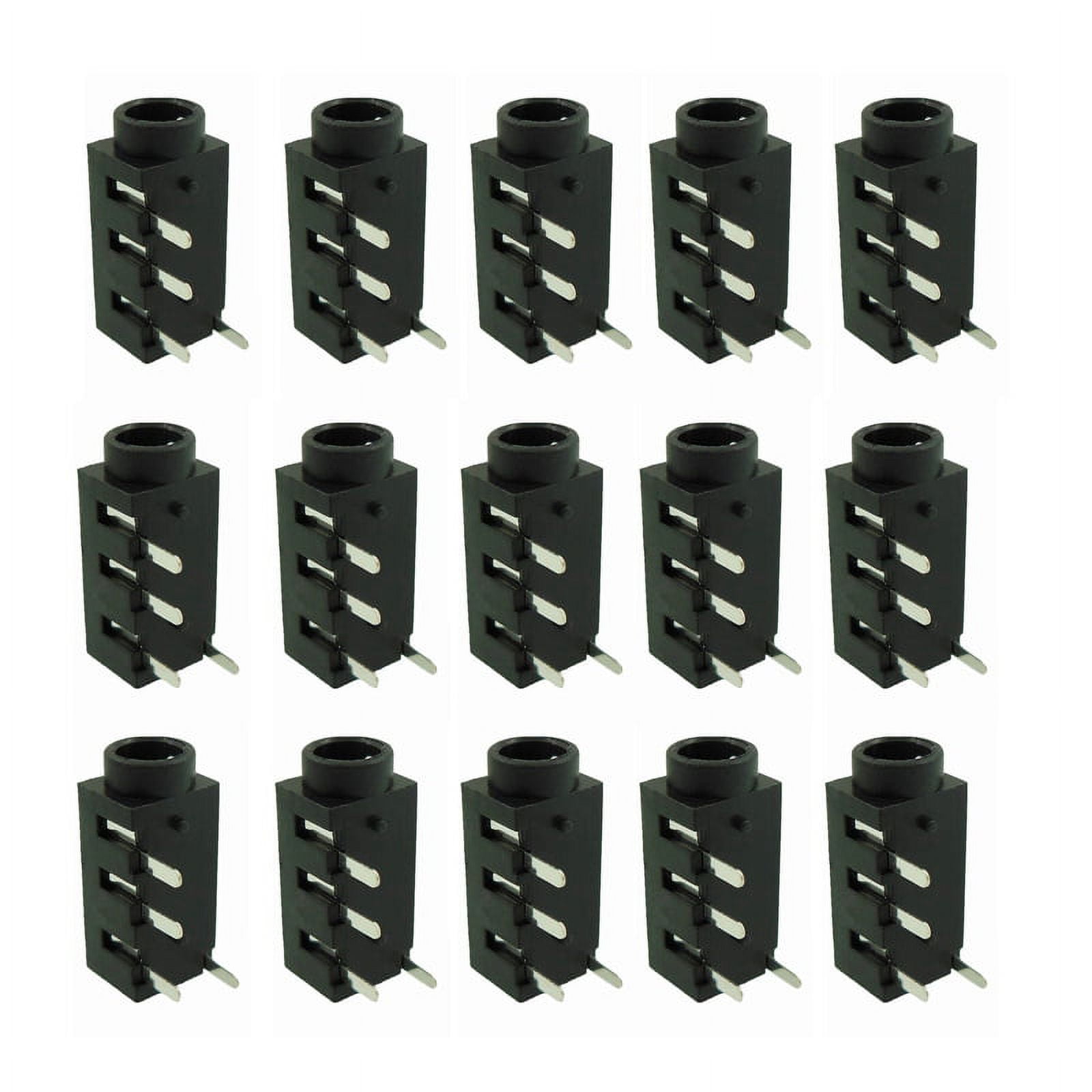100Pcs 3.5mm Female Audio Connector 4 Pin DIP Headphone Jack Socket PJ ...