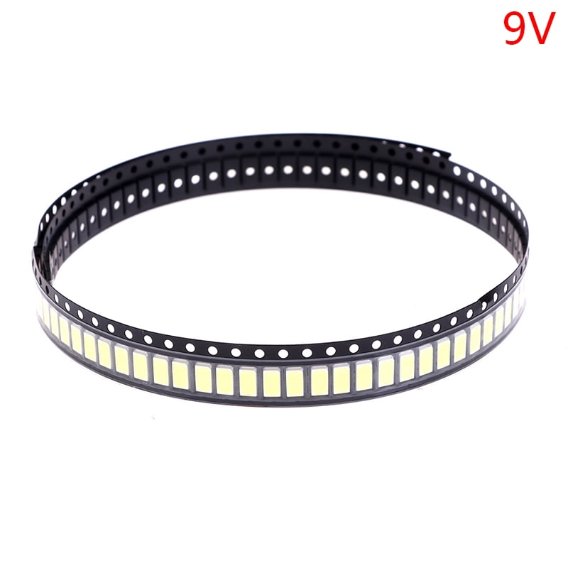 100Pcs 3030 SMD LED Beads 1W 3V/6V/9V Cold White Light For TV LED ...