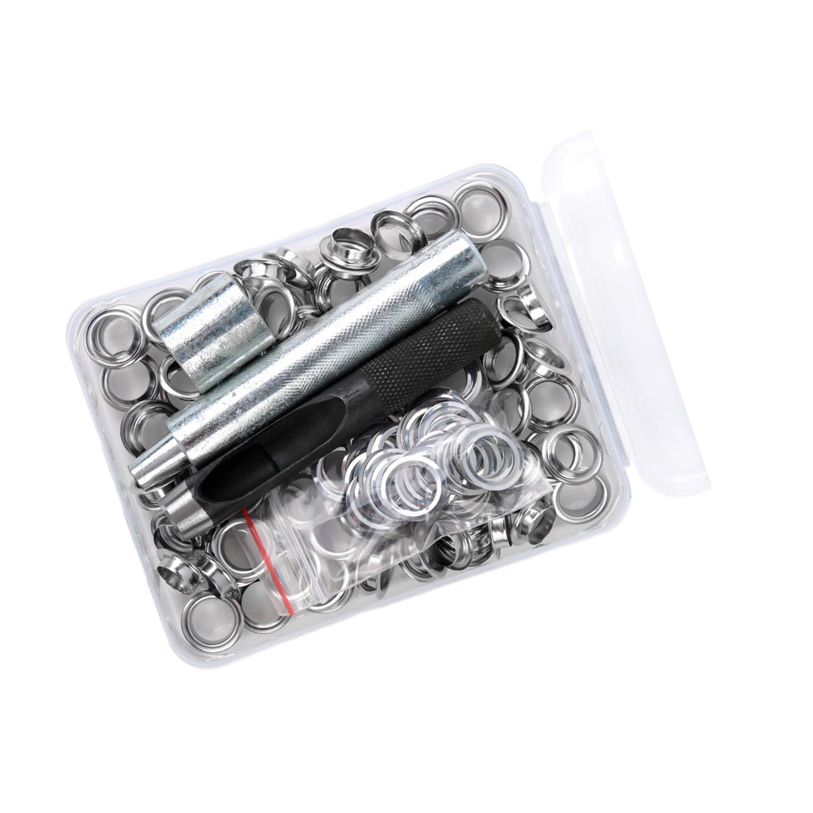 100Pcs 6mm/8mm/10mm Metal Grommets Kits Eyelet Set Metal Eyelets and ...