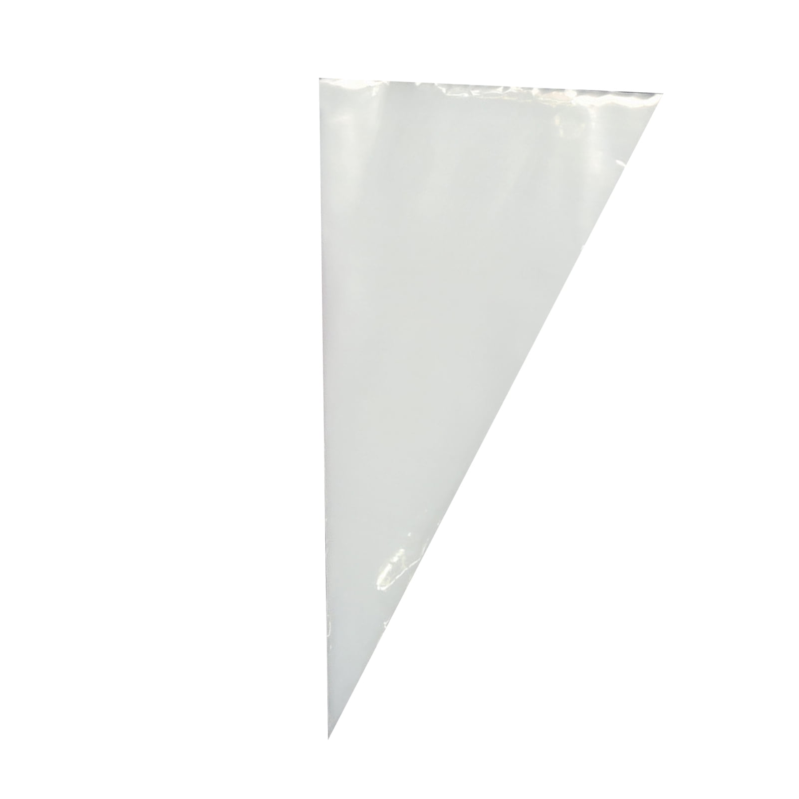 100Pcs 9/12/16-inch Clear Piping Bag - Disposable Triangle Cupcake ...