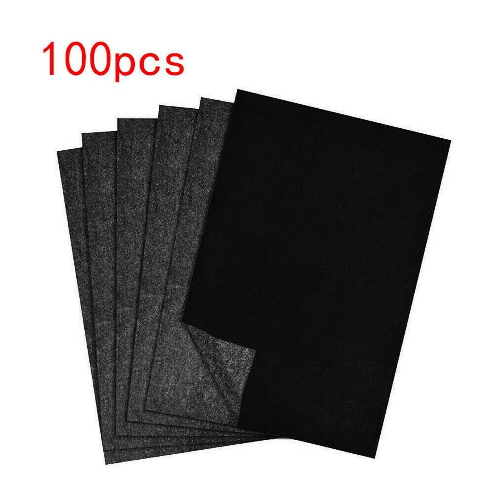100Pcs A4 Carbon Paper Reusable Image Paper Pattern Letters Tracing ...