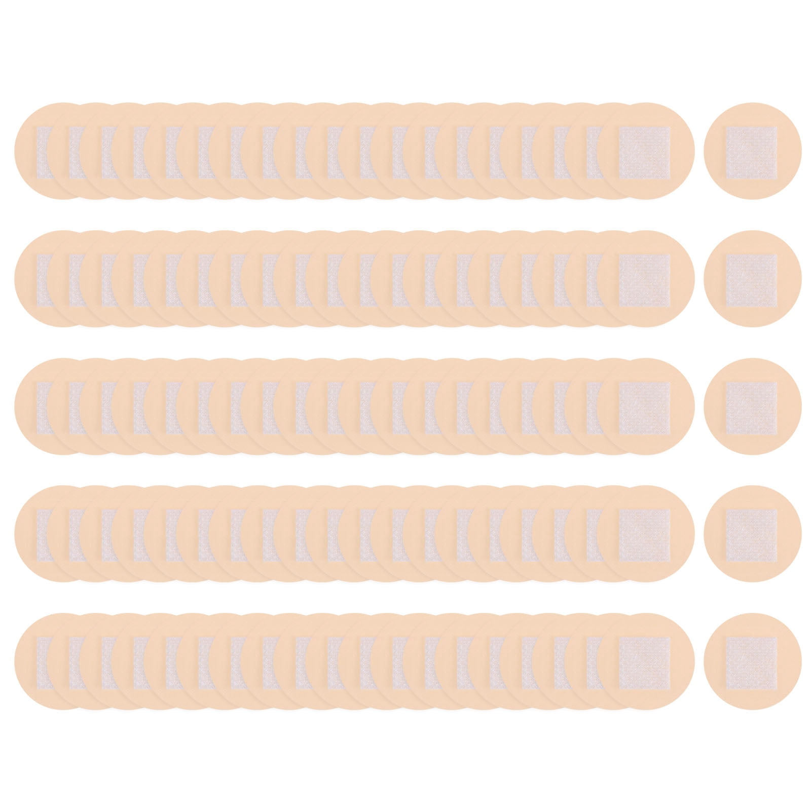 100Pcs Adhesive Bandages Knuckle Bandages Wounds Protector Waterproof ...