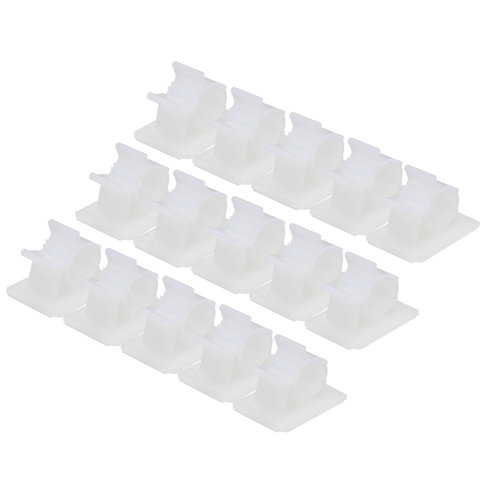 100Pcs Adhesive Cable Management Clip PE Cord Clamps 8 to 10mm ...